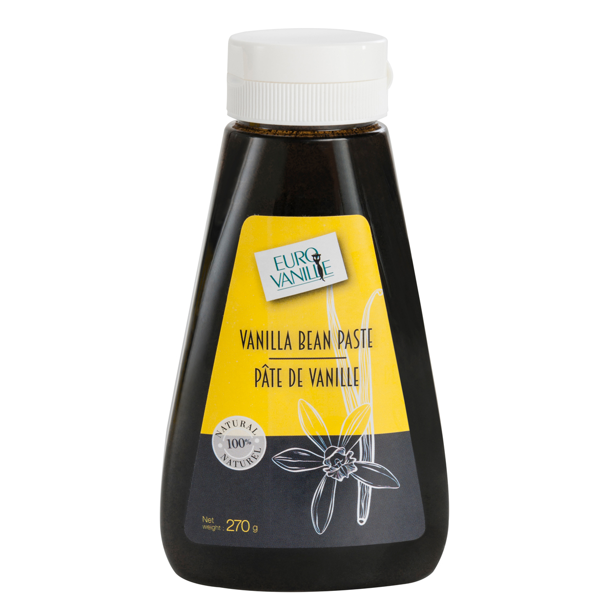 PASTA VAINILLA BIOLÓGICA EUROVANILLE 270G - Lazo de chocolate